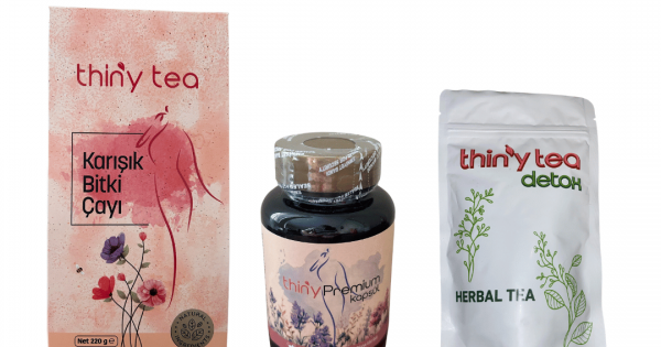 Thiny Çay + Kapsül + Detox - 13427